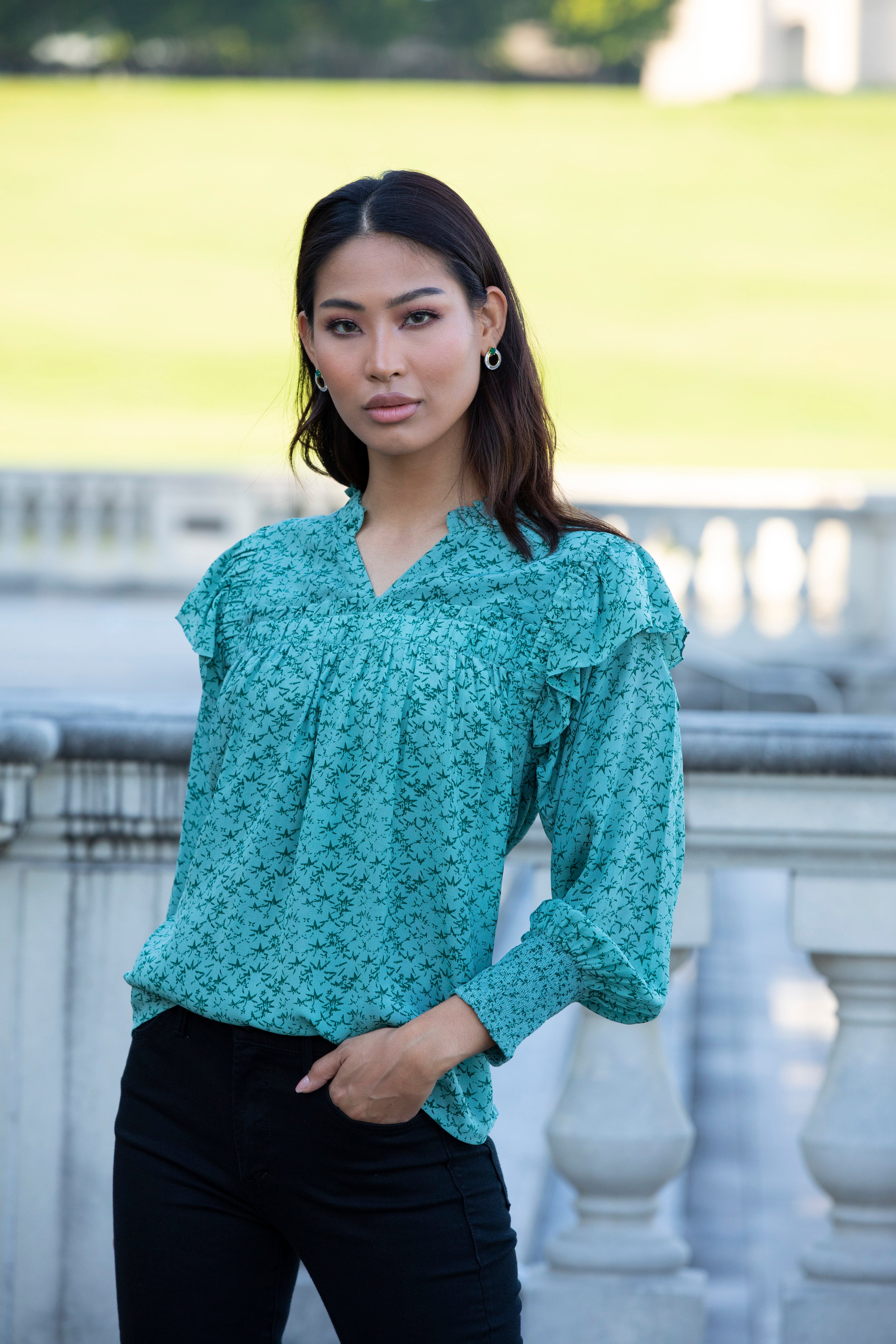 Talia Full Sleeve Blouse – Rungolee Store
